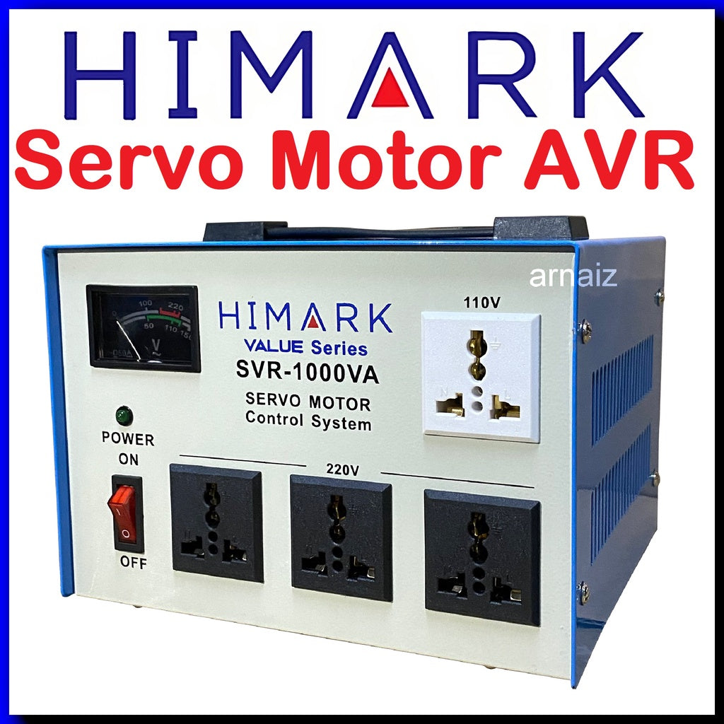 Himark 1000w Avr Automatic Voltage Regulator 1000va Servo Motor Type 1