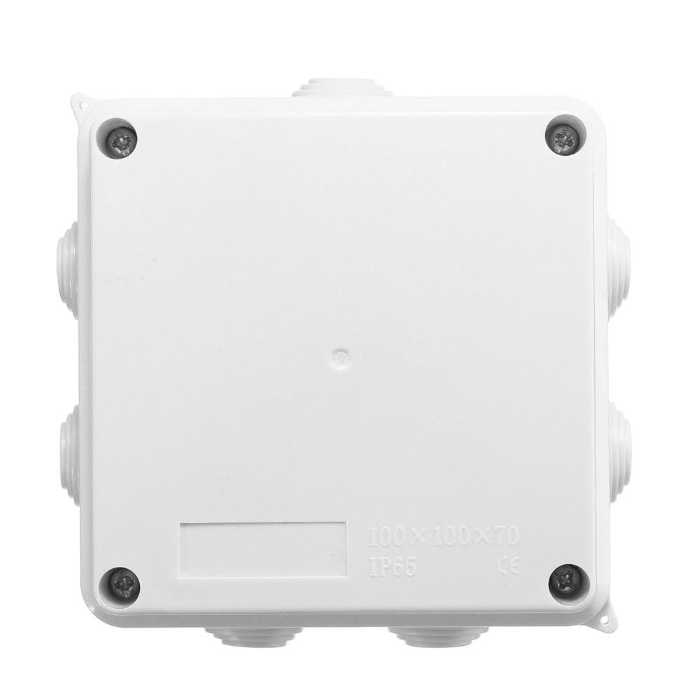 100x100x70mm IP65 Waterproof Outdoor Electrical CCTV Enclosure Square ...