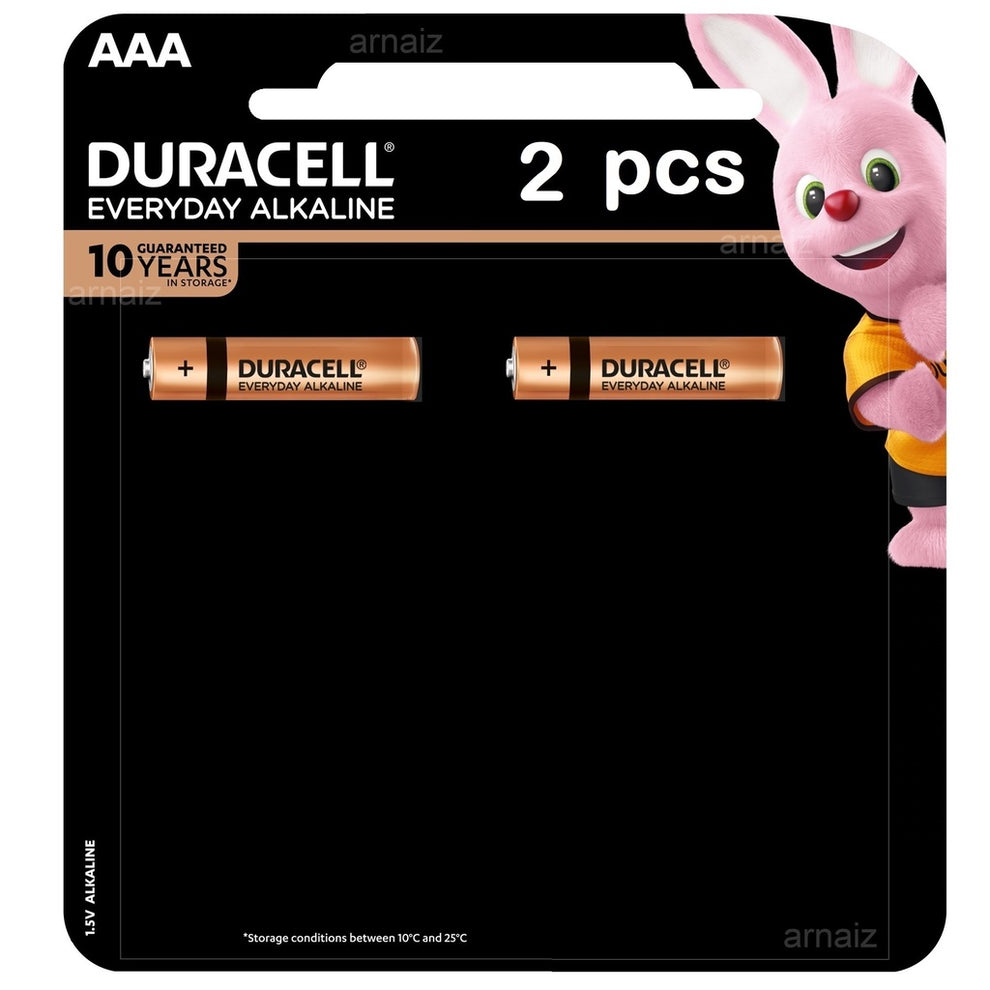 Duracell AAA Battery (2-10 pcs) Everyday Alkaline Batteries Duracell A ...