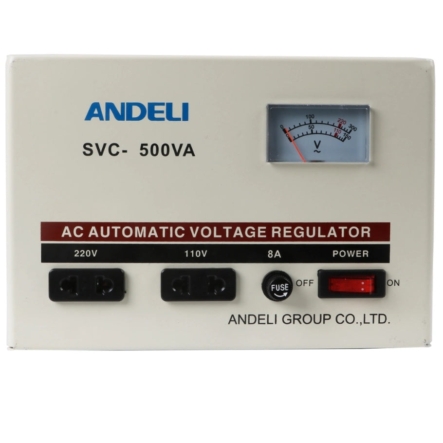 Andeli AVR 500W Servo Type Automatic Voltage Regulator SVC-500 Servo M ...