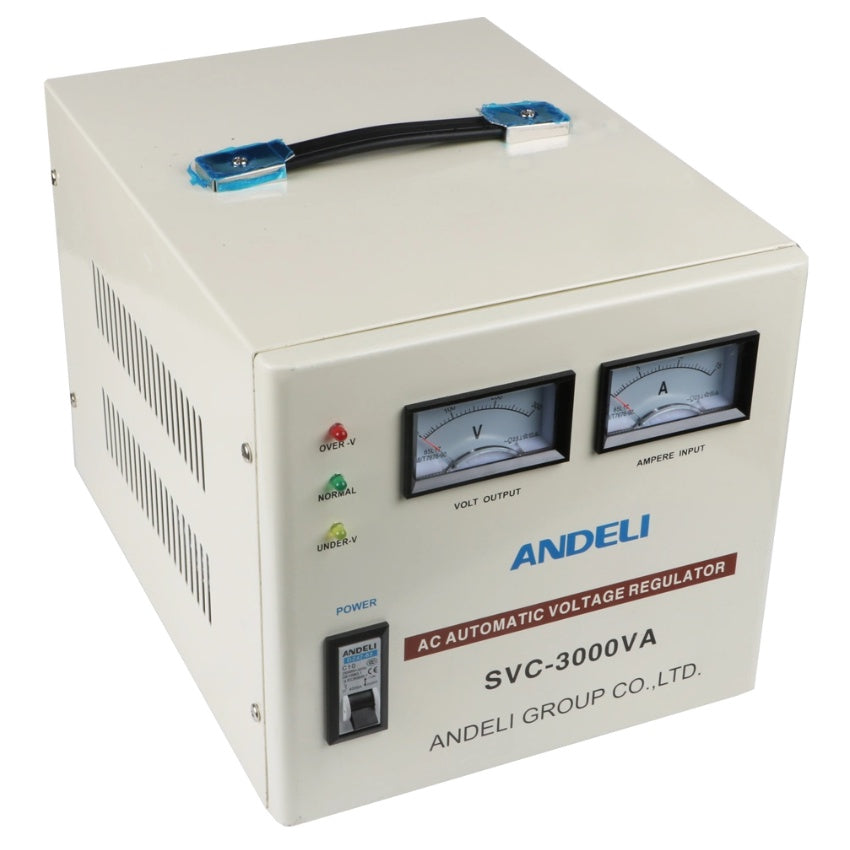 Andeli AVR 3000W Servo Type Automatic Voltage Regulator SVC-3000 Servo ...