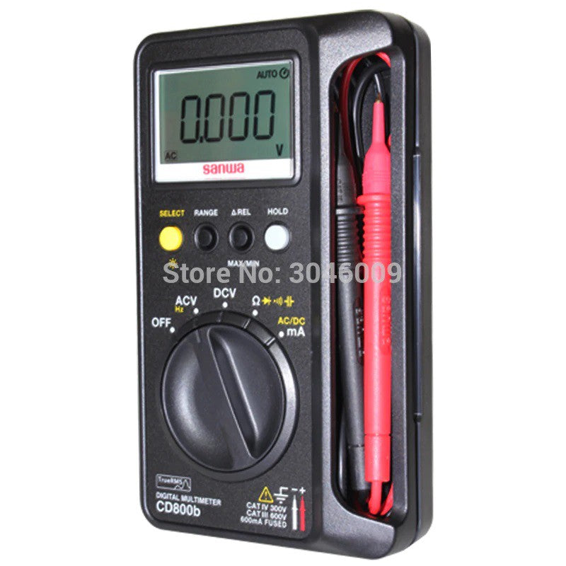 Sanwa CD800B All in One DMM Digital Multimeter with True RMS Portable ...