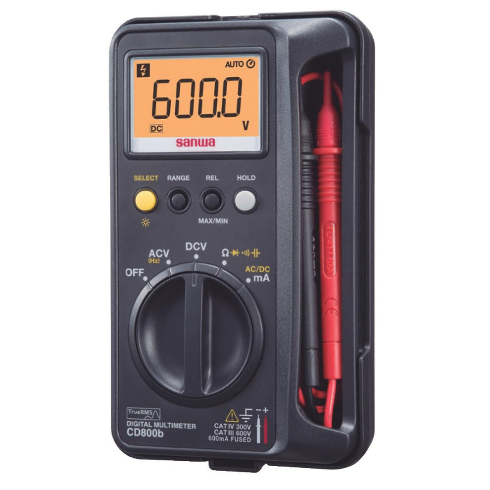Sanwa CD800B All in One DMM Digital Multimeter with True RMS Portable ...