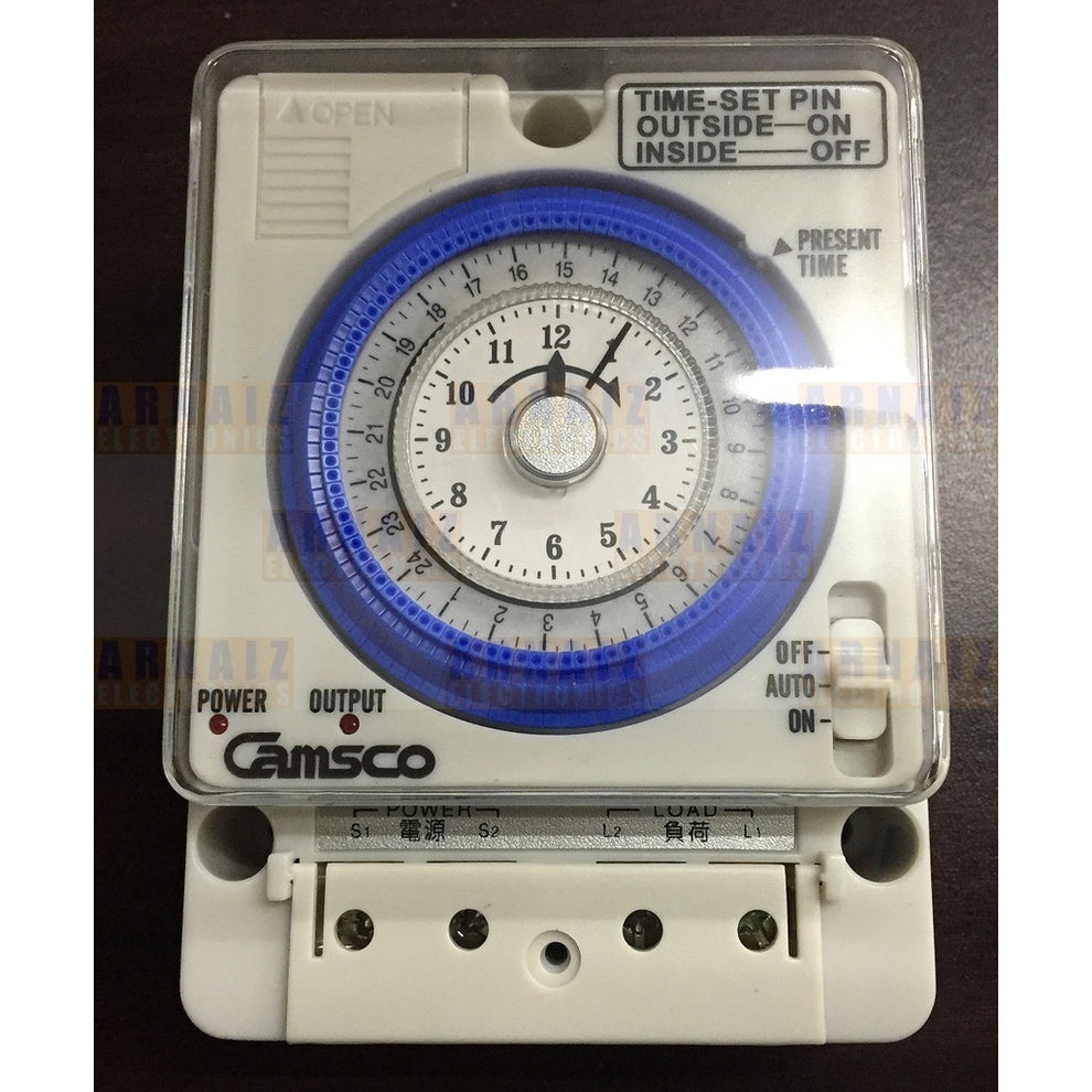 Camsco TB-35N Non Power Failure 24 Hours Timer Time Switch 15A – Arnaizph