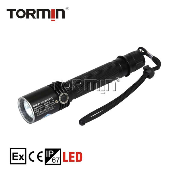 Tormin LED Explosion proof Flashlight Weather proof Rechargeable Flash ...