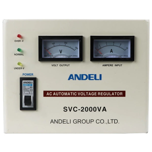 Andeli AVR 2000W Servo Type Automatic Voltage Regulator SVC-2000 Servo ...