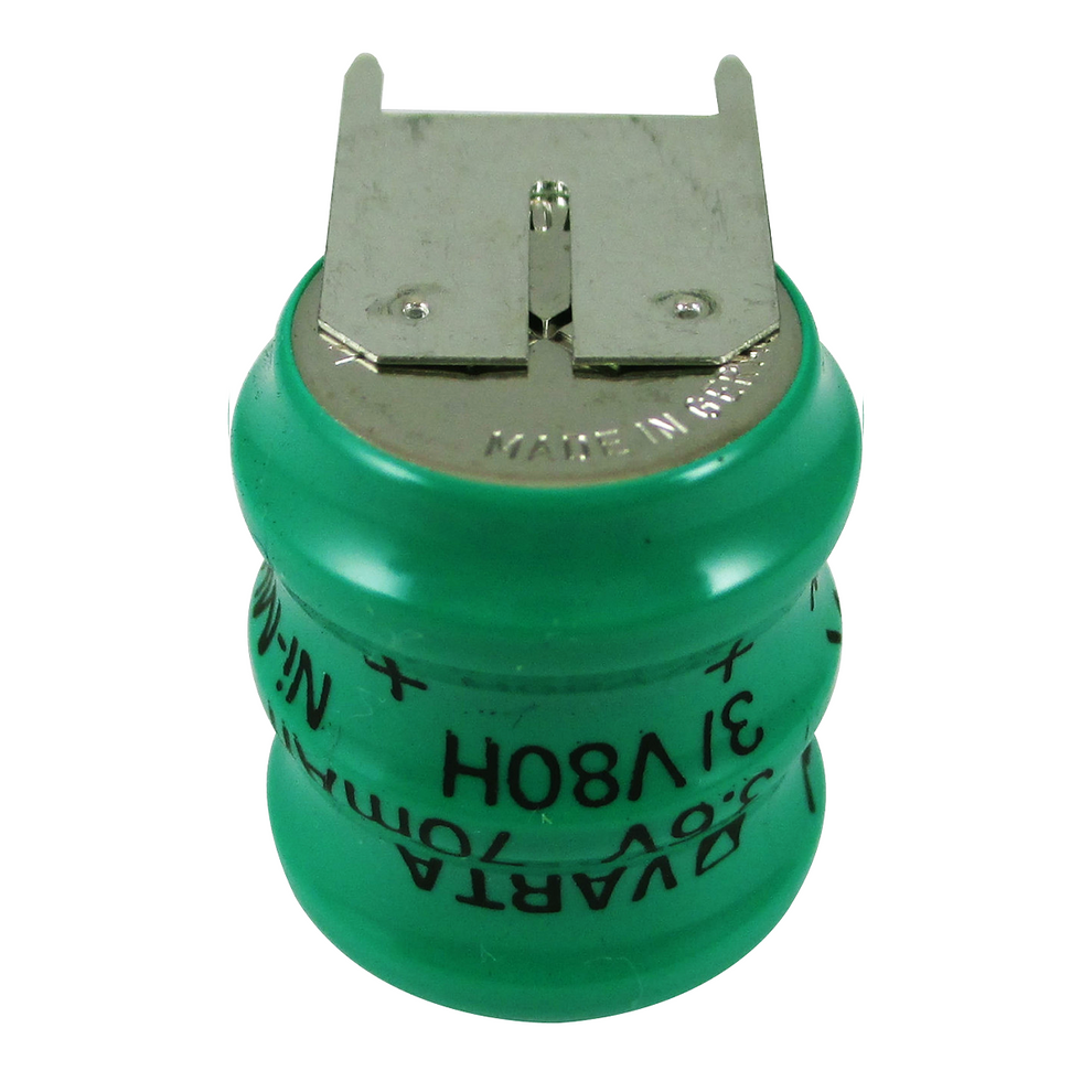 Varta 3/V80H (1pc) Rechargeable Ni-MH Battery Pack 3.6V 70mAh 3 Pin 2P ...
