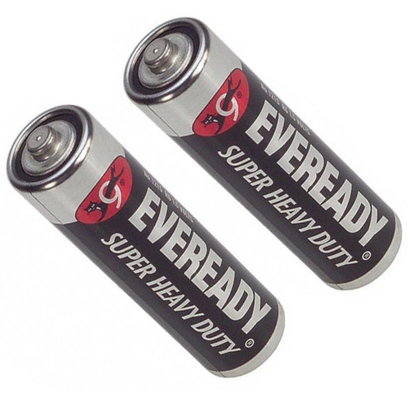 Eveready Black AA AAA (2 pcs) Carbon Zinc Battery 1.5V Batteries Doubl ...