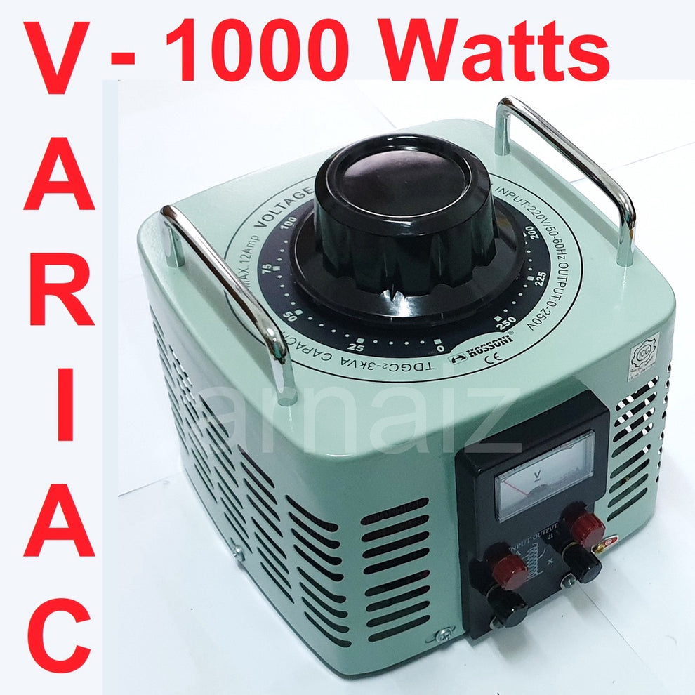 Hossoni Variac Variable Transformer Voltage Regulator TDGC2 1000W 1000 ...