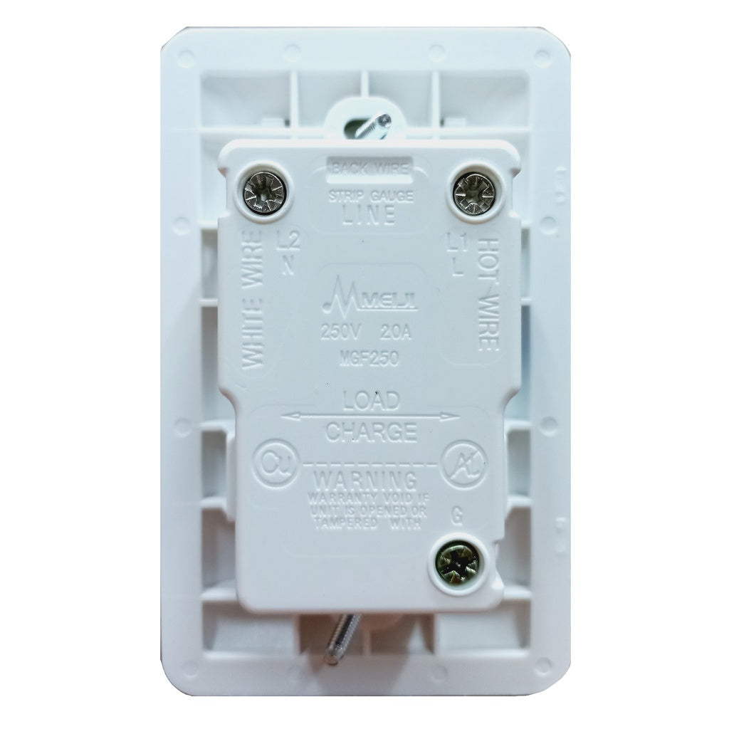 MEIJI MGF-250 GFCI Ground Fault Circuit Interrupter Universal & Intern ...
