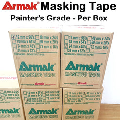 Armak Masking Tape Per BOX Painter's Grade Masking Tape Armak Green In ...