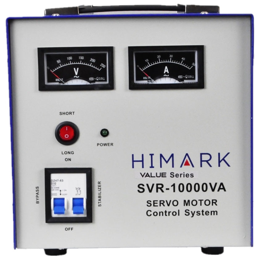 Himark 10000W AVR Automatic Voltage Regulator 10000VA Servo Motor Type ...