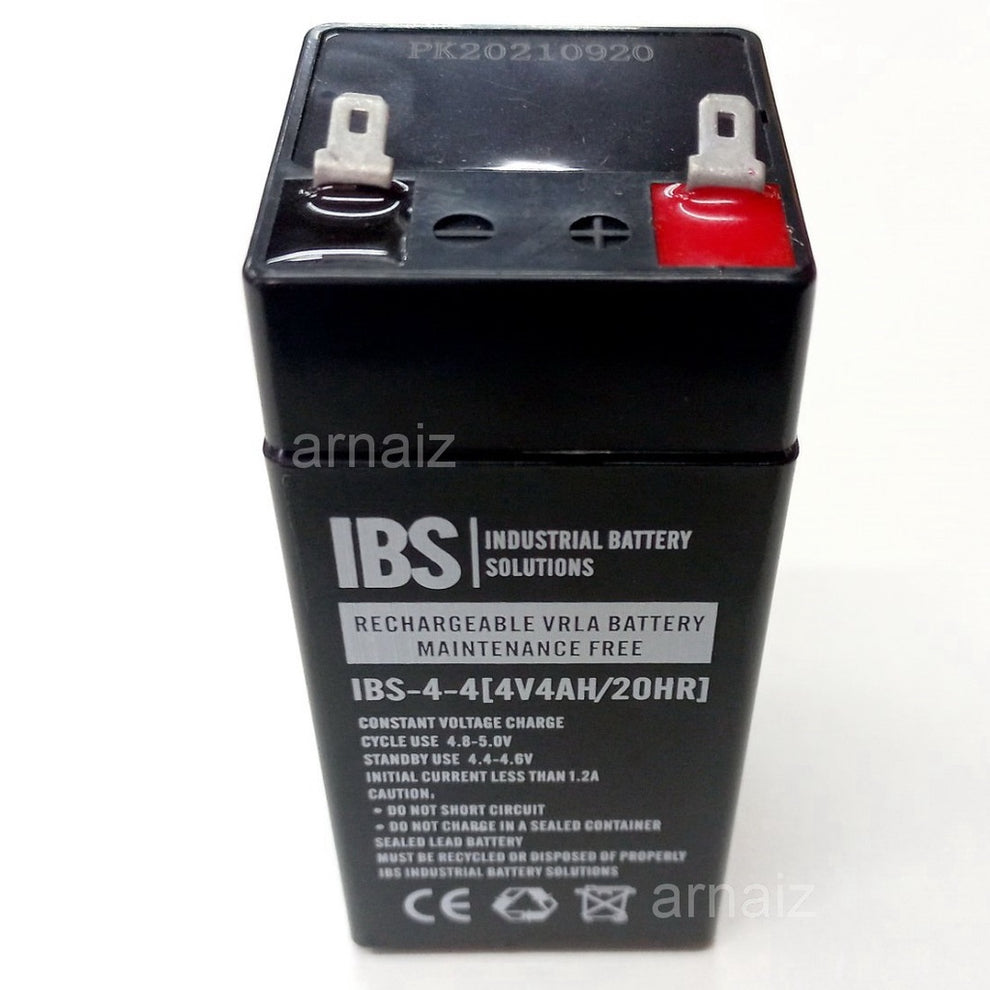 Rechargeable Lead Acid Battery 4V4Ah 4 Volts Battery 2FM4 Batteries 4V ...