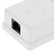 Cat6 Modular Box Surface Mount Box with Adhesive cat 6 RJ45-8P8C Singl ...