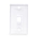 Faceplate Single Port IO Keystone Face Plate 1 Port ABS Wall Plate For ...
